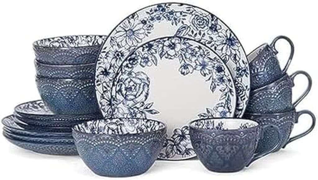 Pfaltzgraff Gabriela 16-Piece Stoneware Dinnerware Set: $46.49