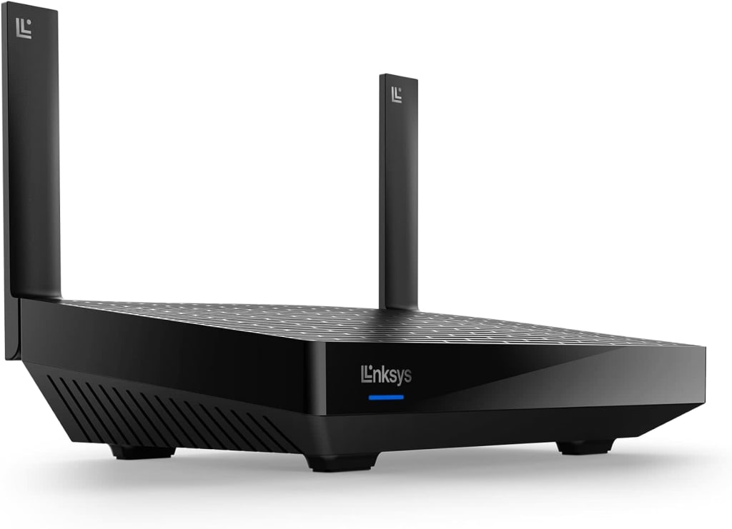 Linksys Hydra Pro 6 Dual-Band Mesh WiFi 6 Router: $91 - MR55EC-AMZ
