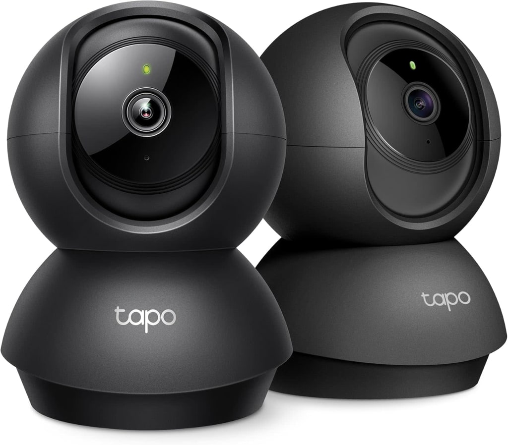 Tapo TP-Link 2K Pan/Tilt Indoor Security Camera 2-Pack: $35 - C211