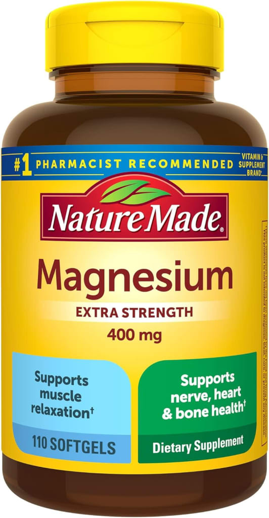 Nature Made 360-Count Magnesium Oxide 400 mg Softgels: $9.41 w ...