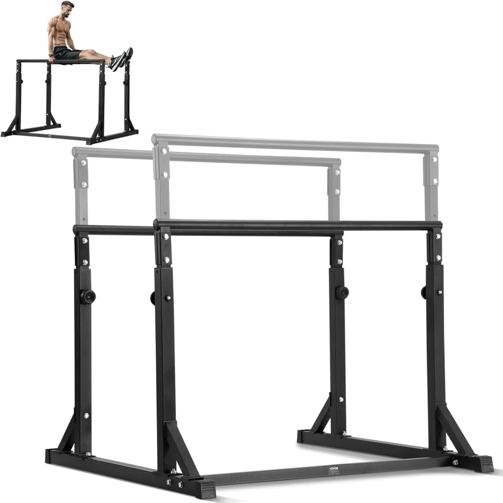 Vevor 800-lb. Capacity Dip Stand: $78