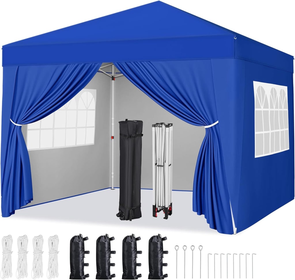 Yaheetech 10x10-Foot Pop Up Canopy: $88.99