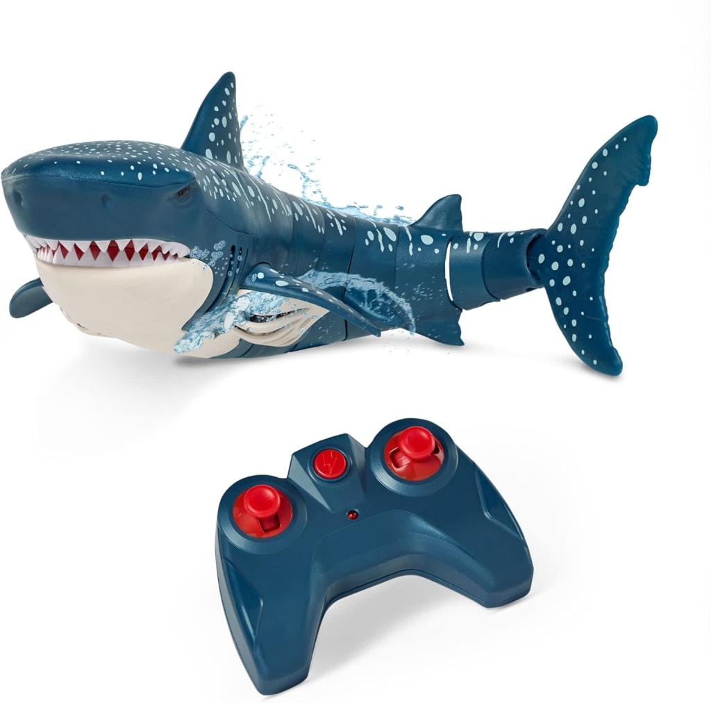 Terra by Battat Bath & Pool Remote Control Whale Shark: $20.70