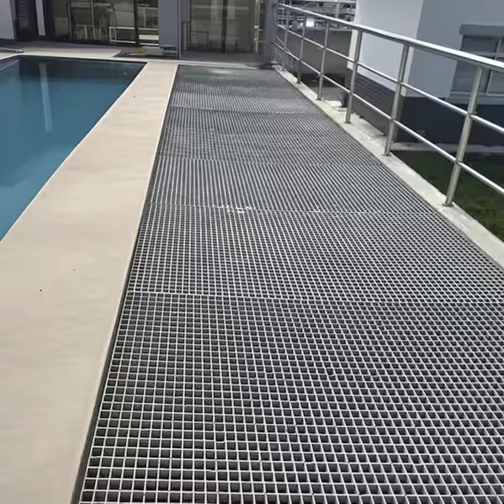 Wellco 2x4-Foot PrimeSeries Composite Fiberglass Grating Deck Tile: $79 ...