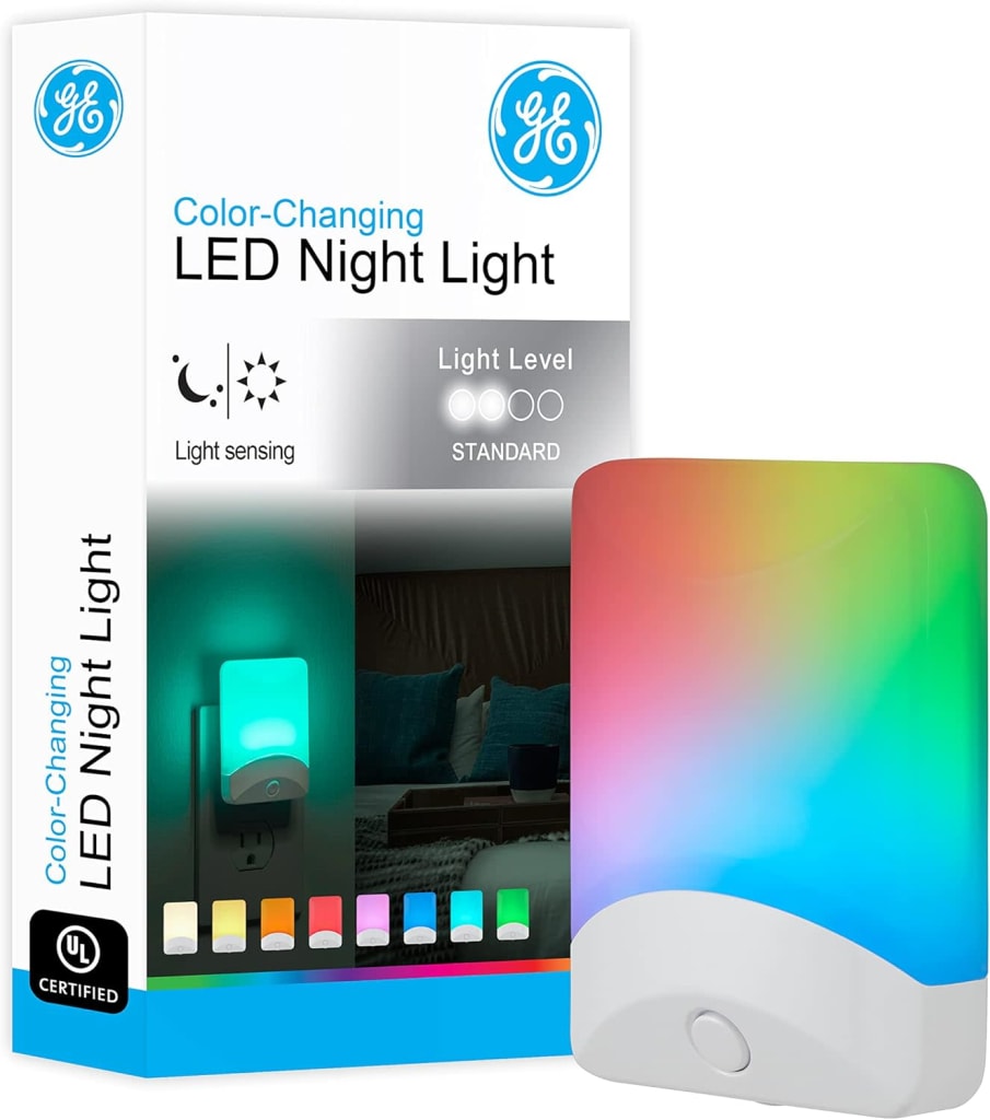 GE Color-Changing LED Night Light: $4 - 34693