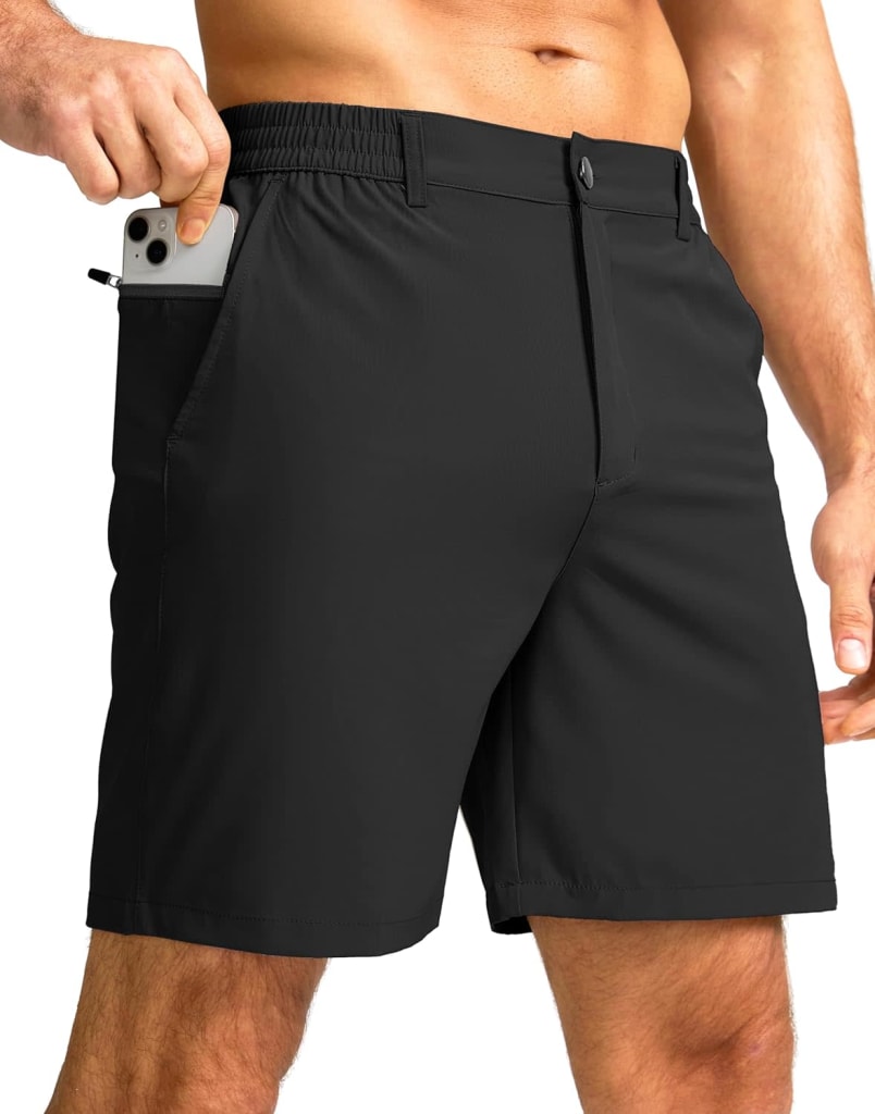 G Gradual Men's 7" Lightweight Golf Shorts: $14.83