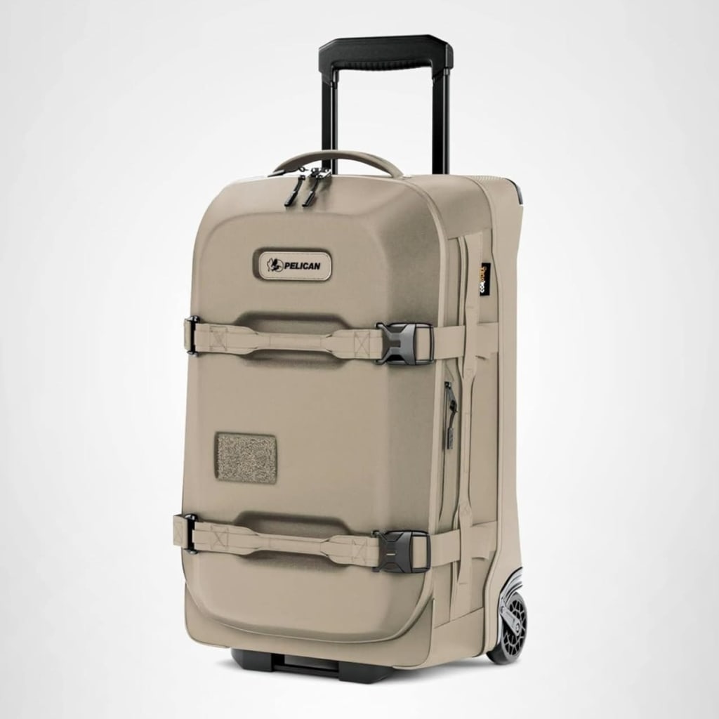 Pelican Aegis 22" Rolling Carry-On Hybrid Duffel: $150 - HY22-TRVL-BLK