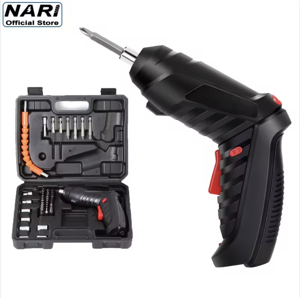 Mini Cordless Screwdriver 47-Piece Set: $4.90