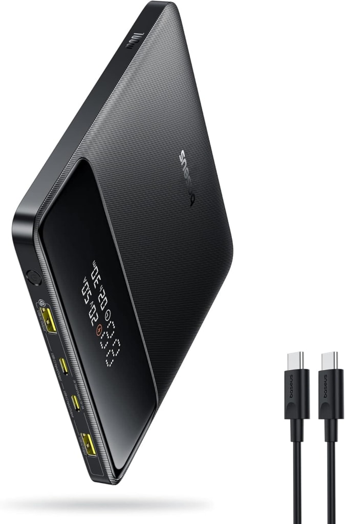 Baseus 100W 20,000mAh Fast Charging Portable Laptop Charger: $54.99 ...