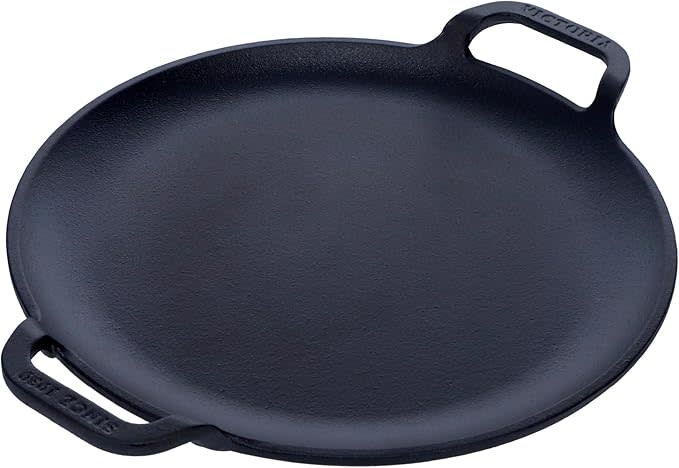 Victoria Cast Iron 10" Comal Pizza Pan: $16