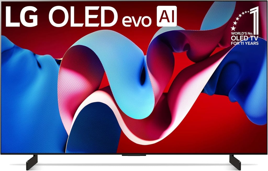 LG evo C4 Series OLED42C4PUA 42" 4K OLED UHD Smart TV: $700