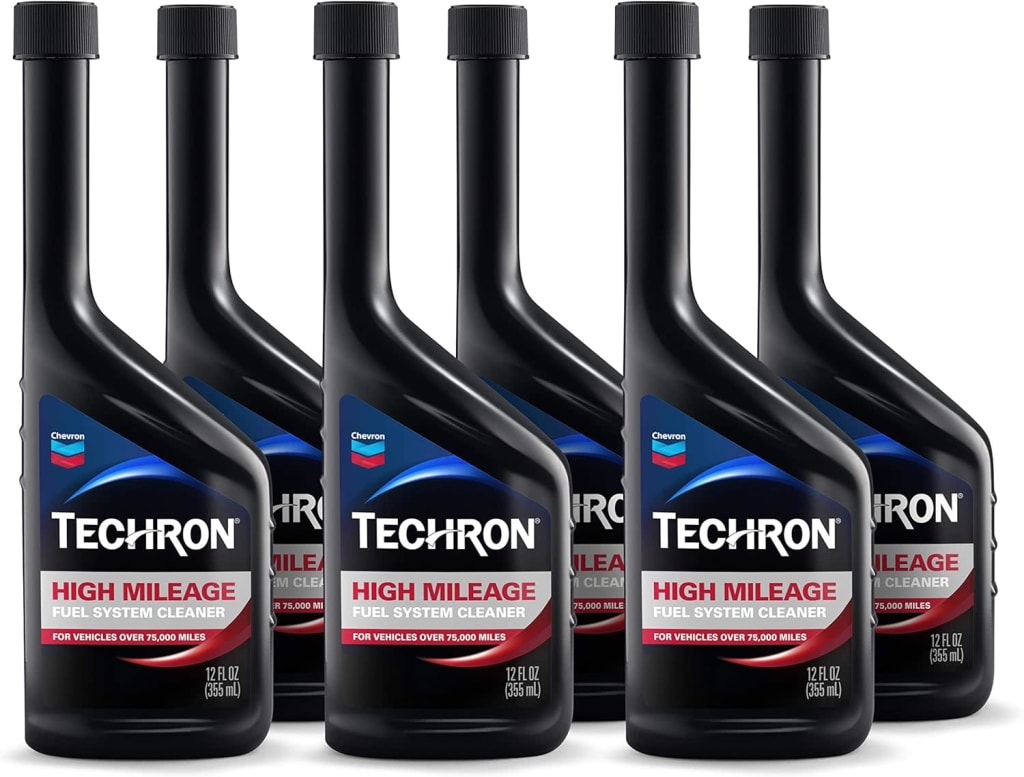 Chevron Techron 12-oz. High Mileage Fuel System Cleaner 6-Pack: $46 ...