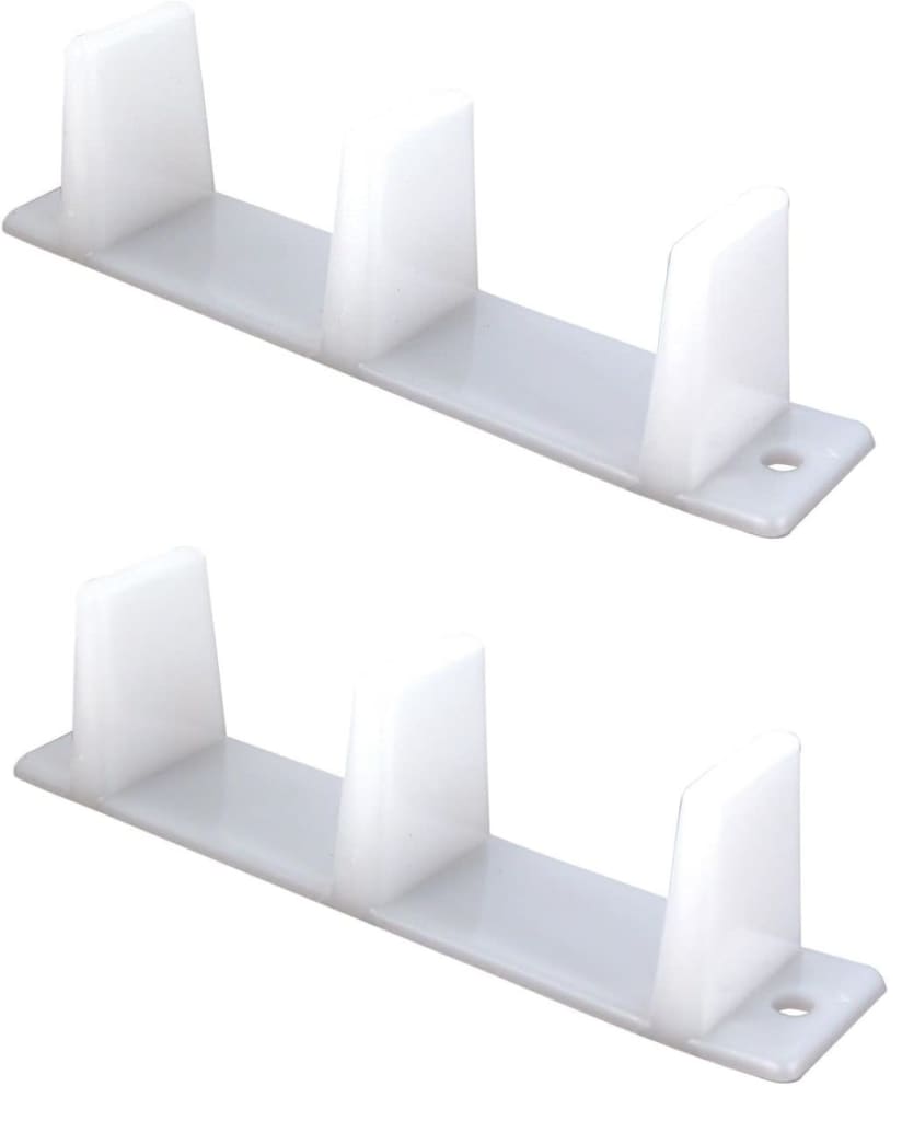 Prime-Line Sliding Closet Door Bottom Guide 2-Pack: $1