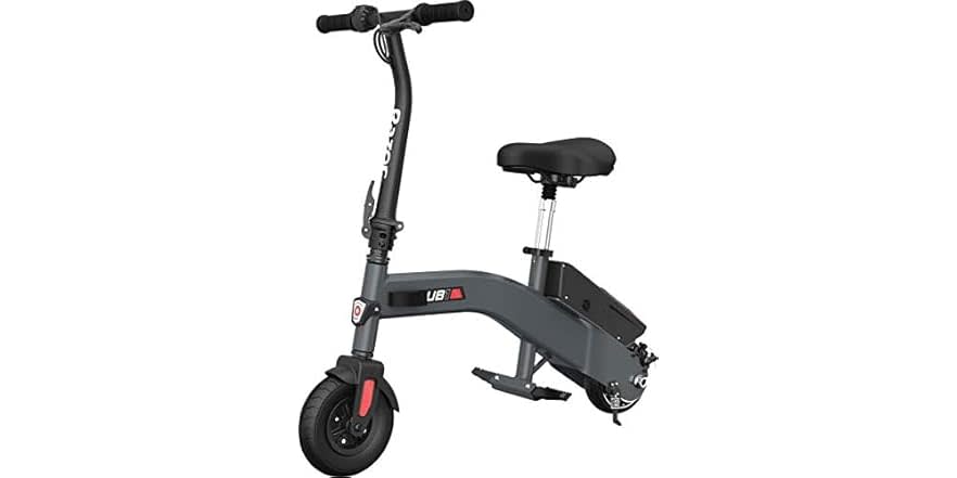 Razor UB1 Seated Electric Scooter: $170 - 15127004