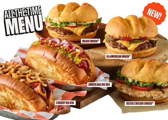SmashBurger All-The-Time Menu: $4.99 items