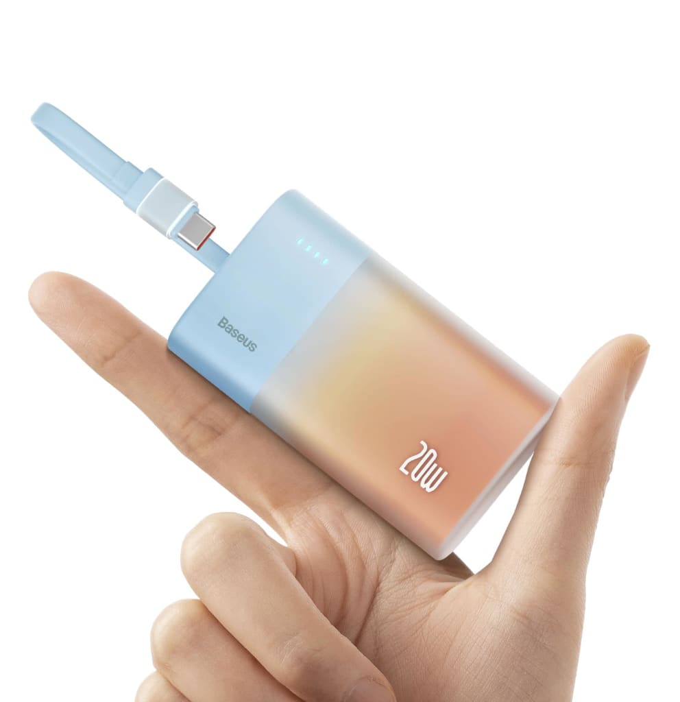 Baseus Power Bank Mini 5200mAh Fast-Charging Portable Power Bank: $18.39