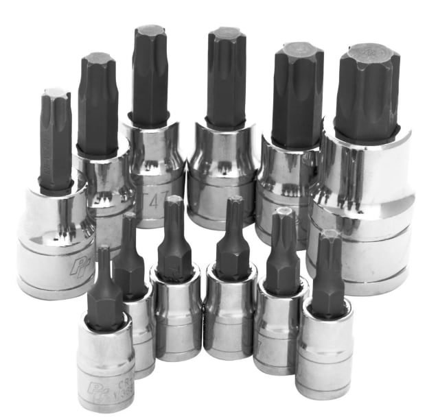 Performance Tool 12-Piece Star Bit Socket Set: $19 - W38802