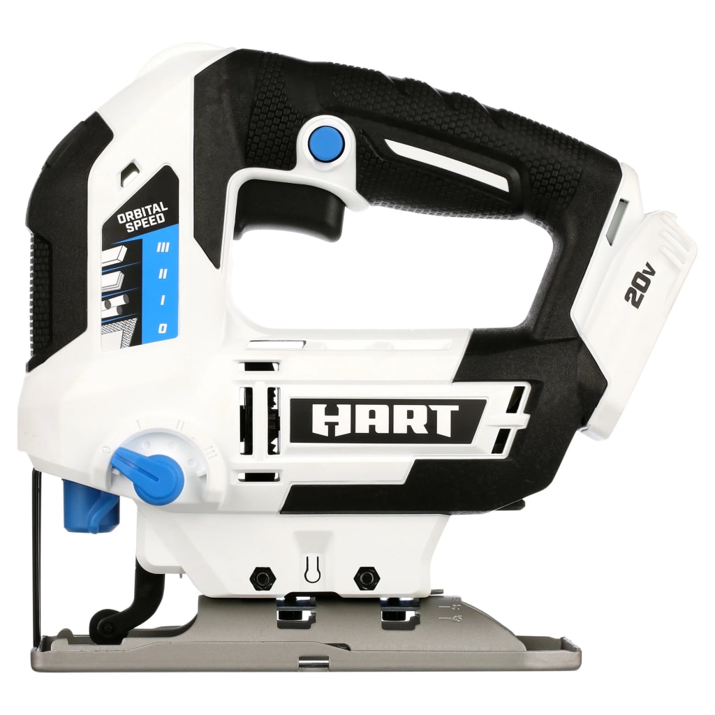 Hart 20V Cordless Orbital Jigsaw (Tool Only): $49 - HPJS01