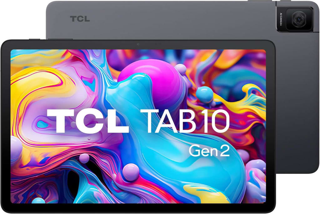TCL Tab 10 Gen 2 10.4" 128GB WiFi Android Tablet: $130