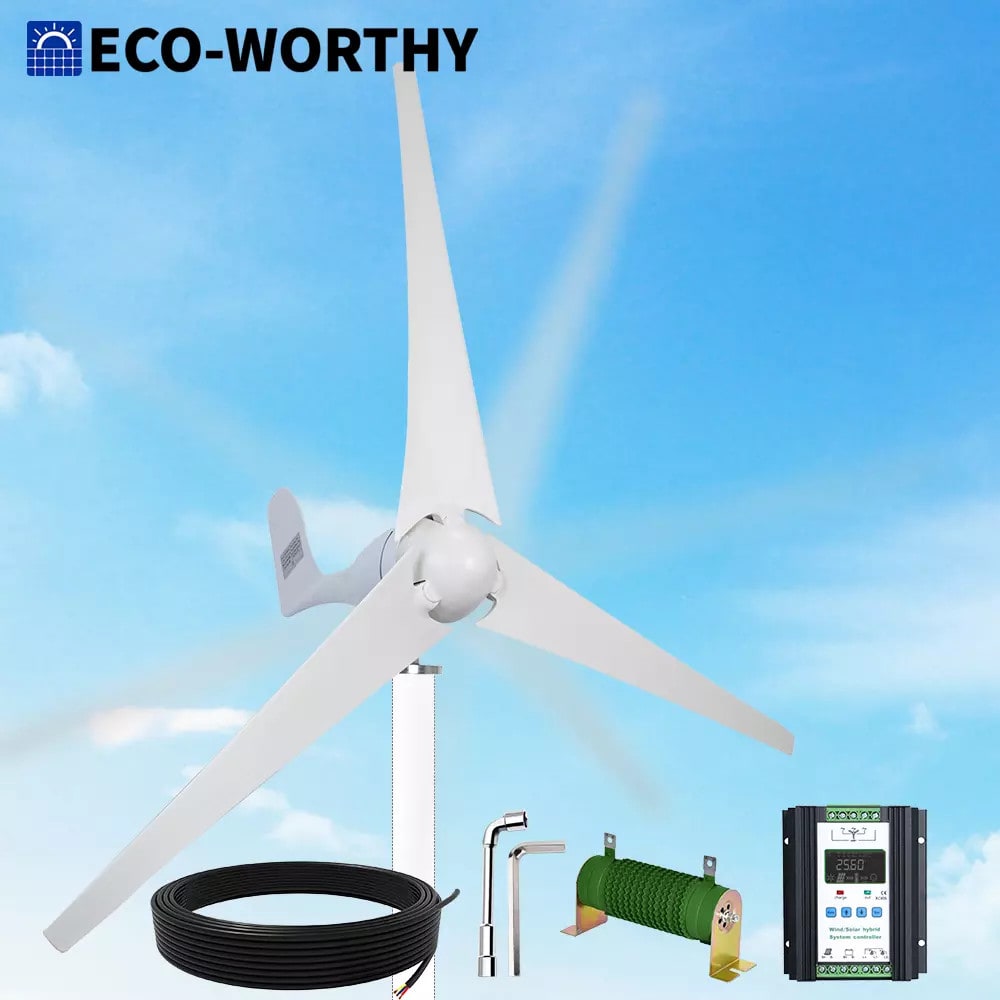 Eco-Worthy 400W Wind Turbine Generator: $240