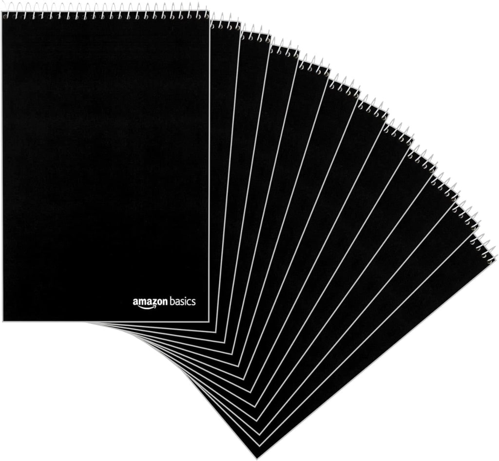Amazon Basics 80-Sheet Steno Book 12-Pack: $10 via Sub & Save