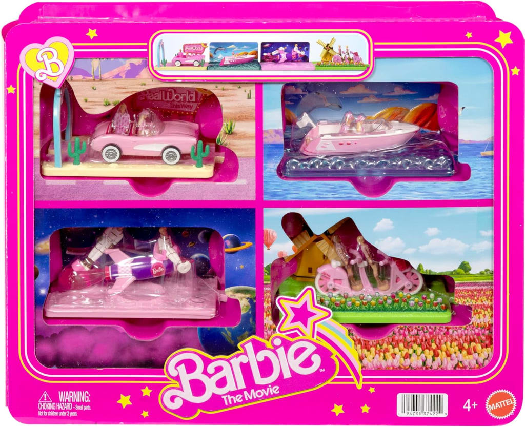 Barbie Mini BarbieLand The Movie Vehicle Collection: $29.99