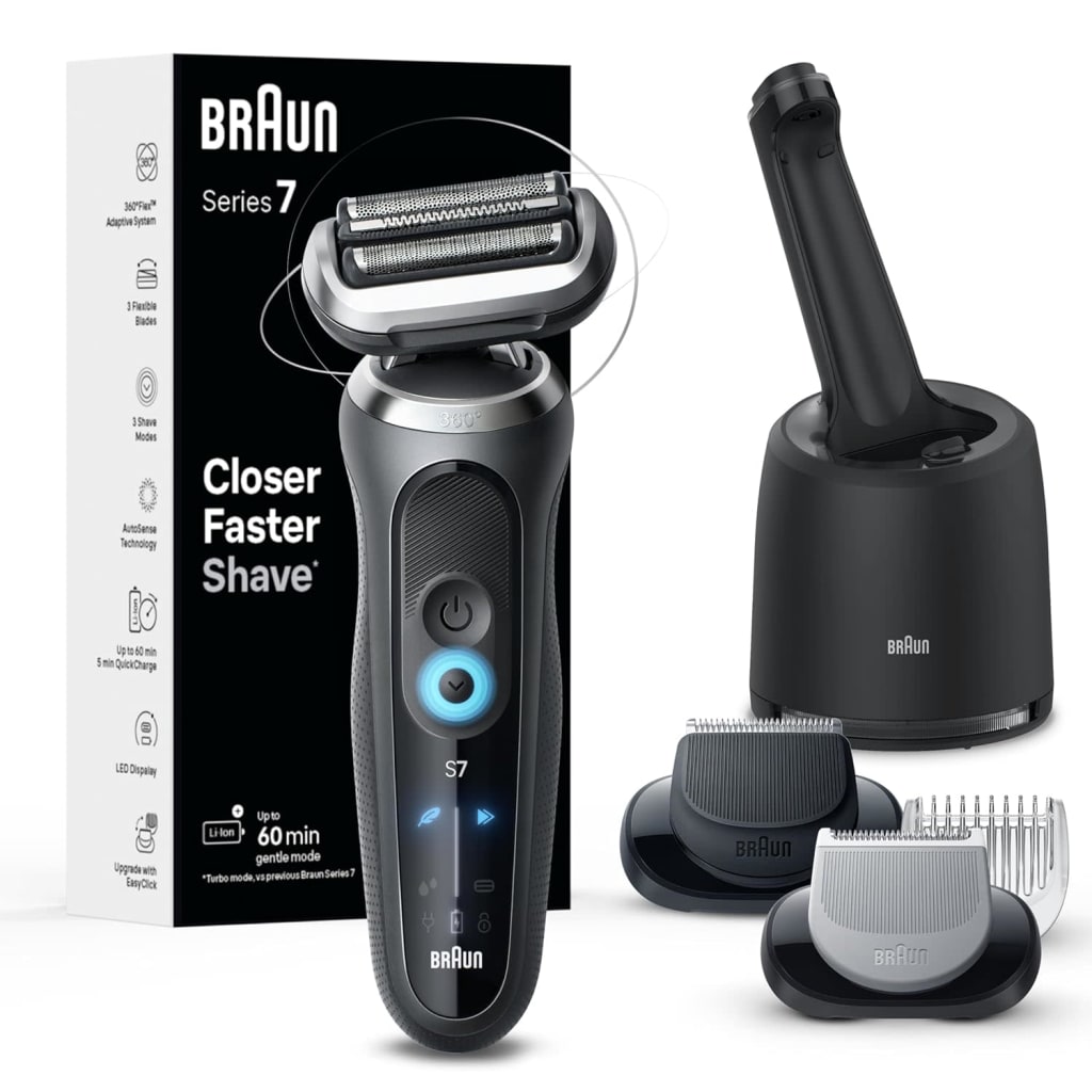 Braun Series 7 Wet & Dry Shaver: $133 w/ Prime - 72-G7650cc