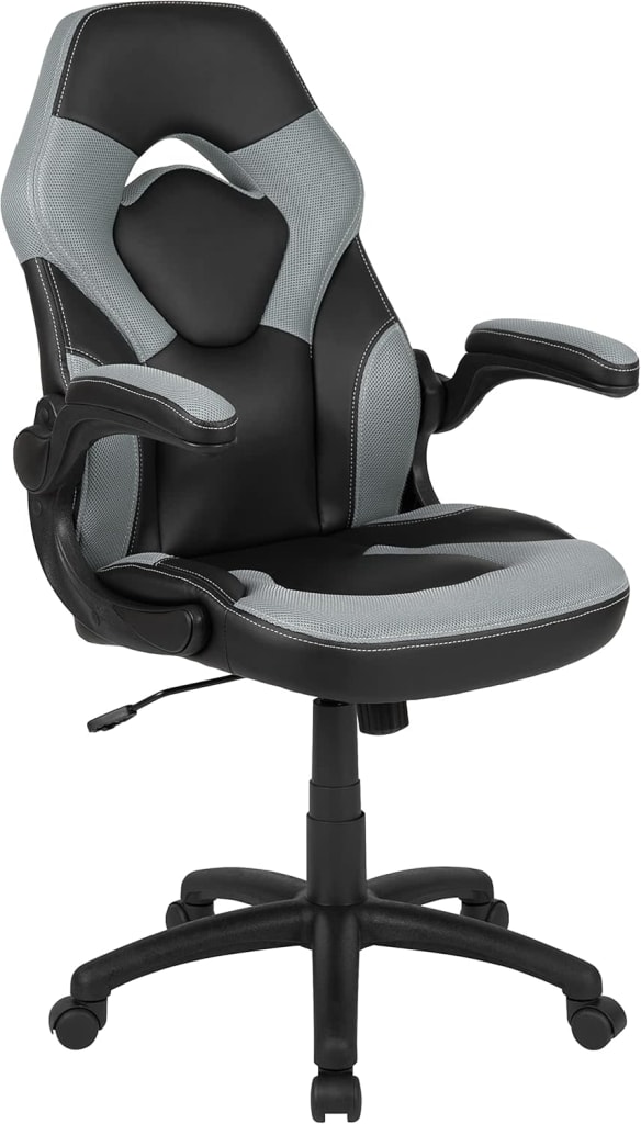 Flash Furniture X10 Racing Style Gaming Chair w/ Flip-Up Arms: $77.61