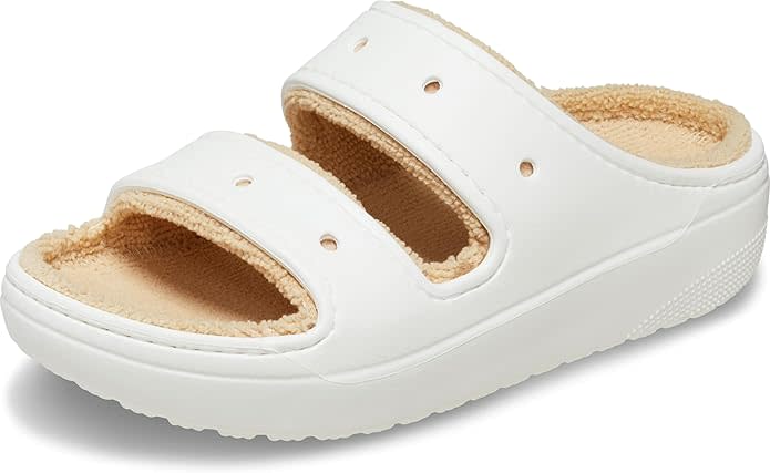 Crocs Unisex-Adult Classic Cozzzy Towel Sandals: $22 w/ Prime