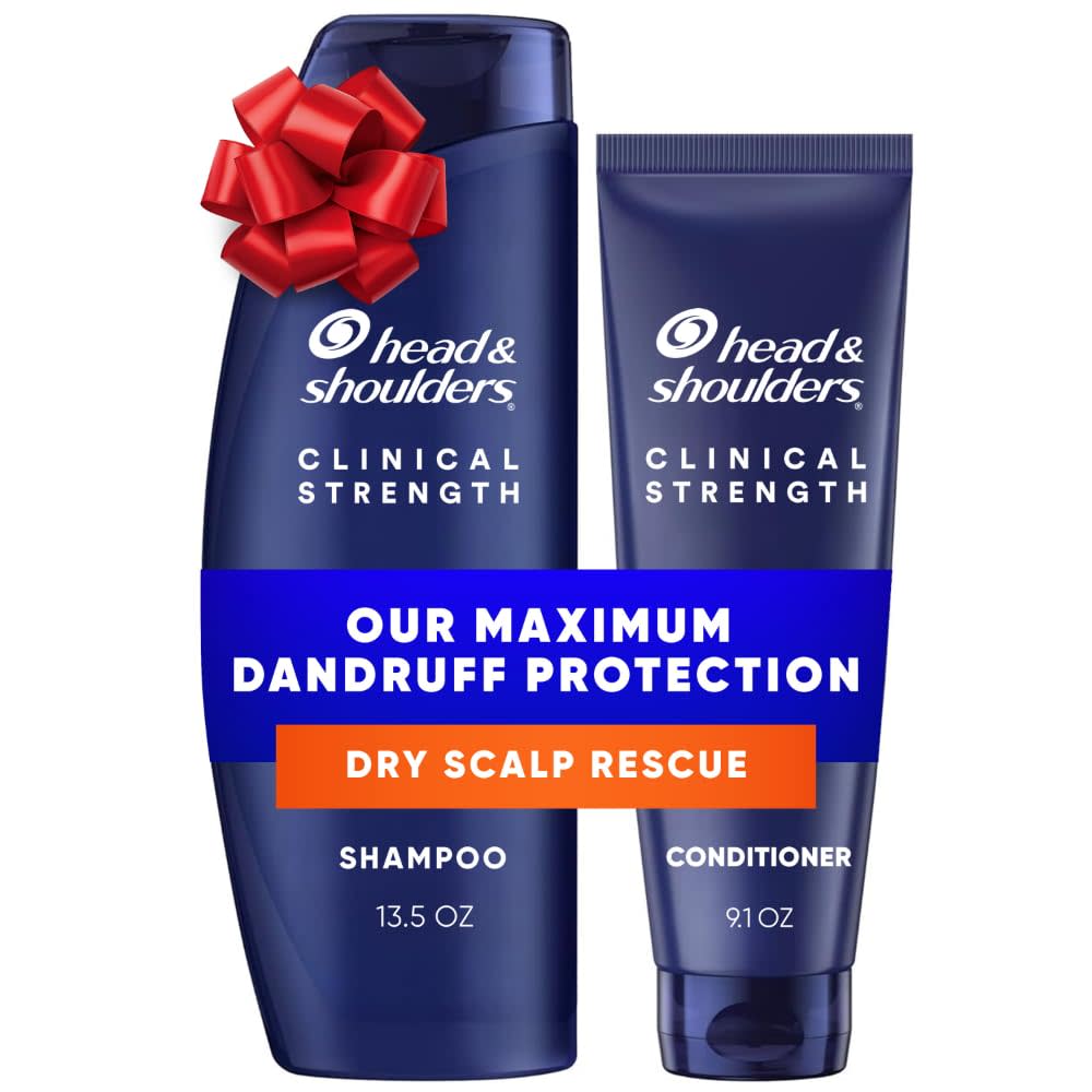 Head & Shoulders Clinical Dandruff Defense + Dry Scalp Rescue Shampoo ...