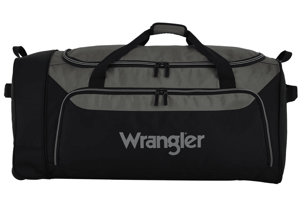 Wrangler 36" Collapsible 3-Wheel Rolling Locker Duffel: $29