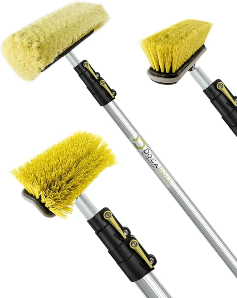 Doca 5-12 Foot Scrub Brush and Extension Pole: $27 - DPBK-01