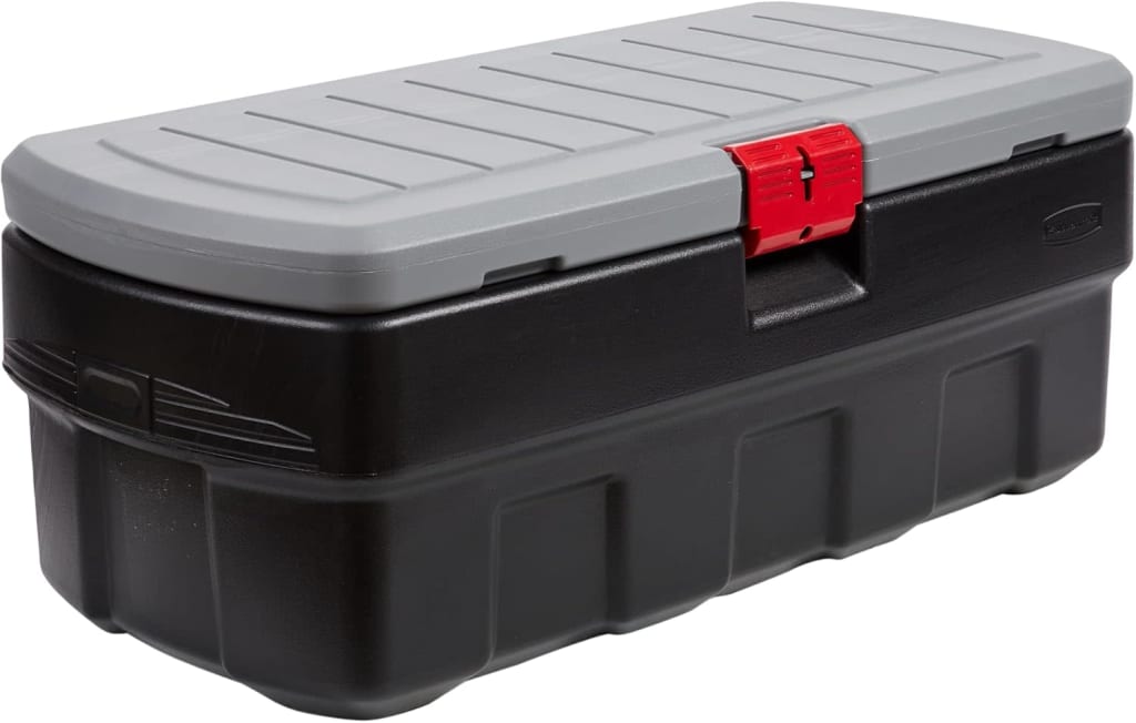 Rubbermaid 48-Gallon Lockable Storage Box: $121