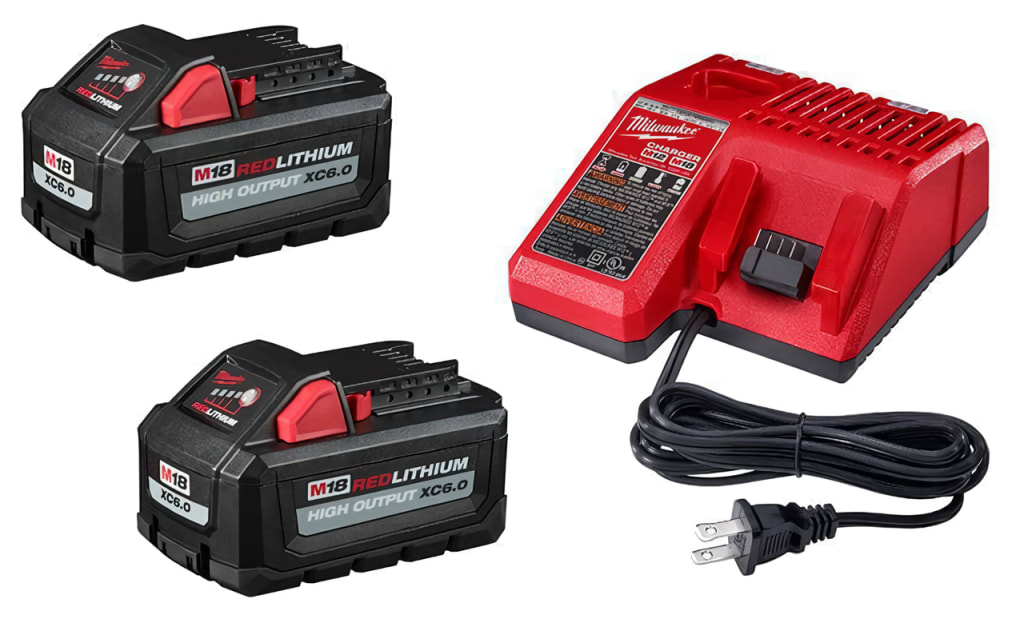 Milwaukee M18 18-Volt Lithium-Ion High Output Starter Kit: $299 w/ free ...