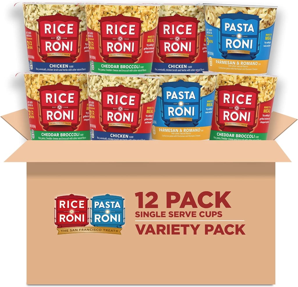 Rice-A-Roni 3-Flavor Cup Variety Pack: $15 via Sub & Save