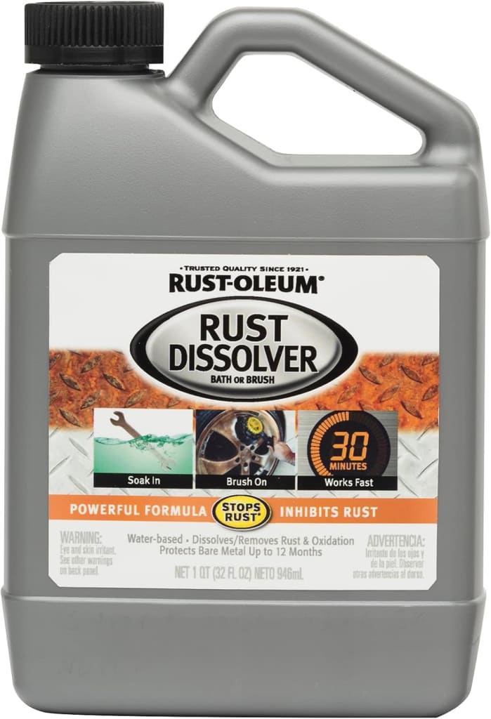 Rust-Oleum Quart of Heavy-Duty Rust Remover: $9.98
