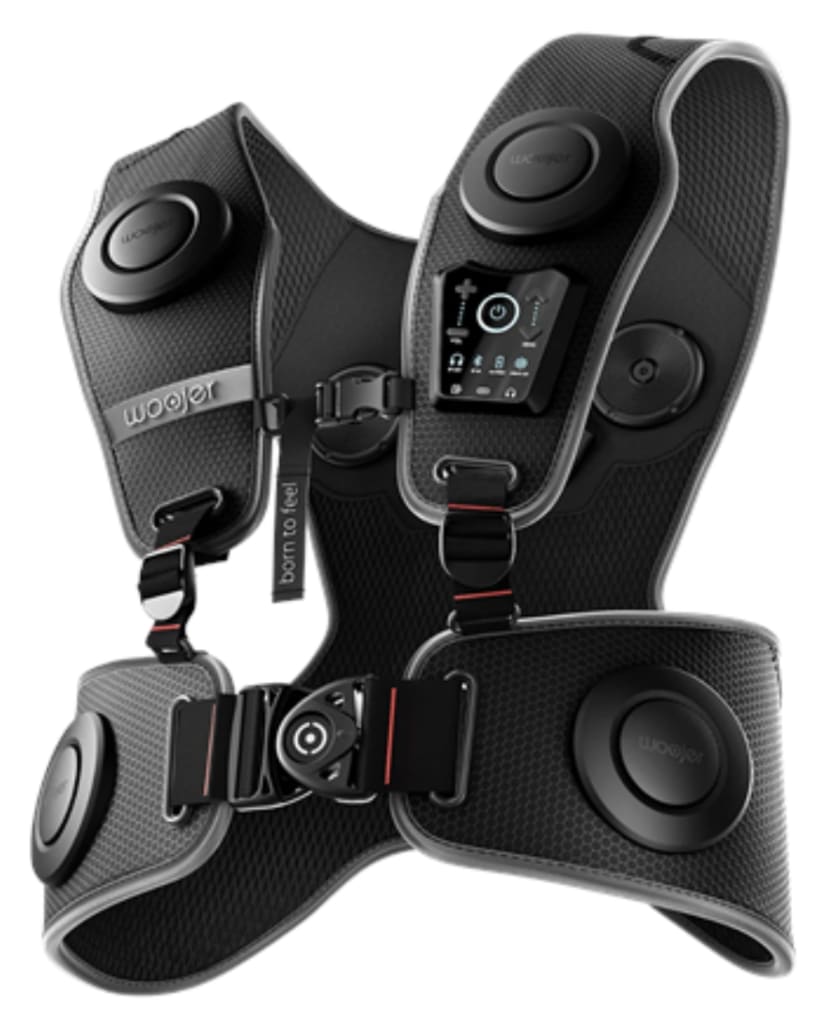 Woojer Haptic Gaming Vest & Strap Deals at Woot: Around 40% off everything
