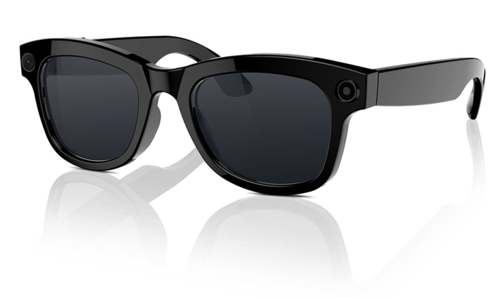 1080P AI Smart Camera Recording Sunglasses: $70