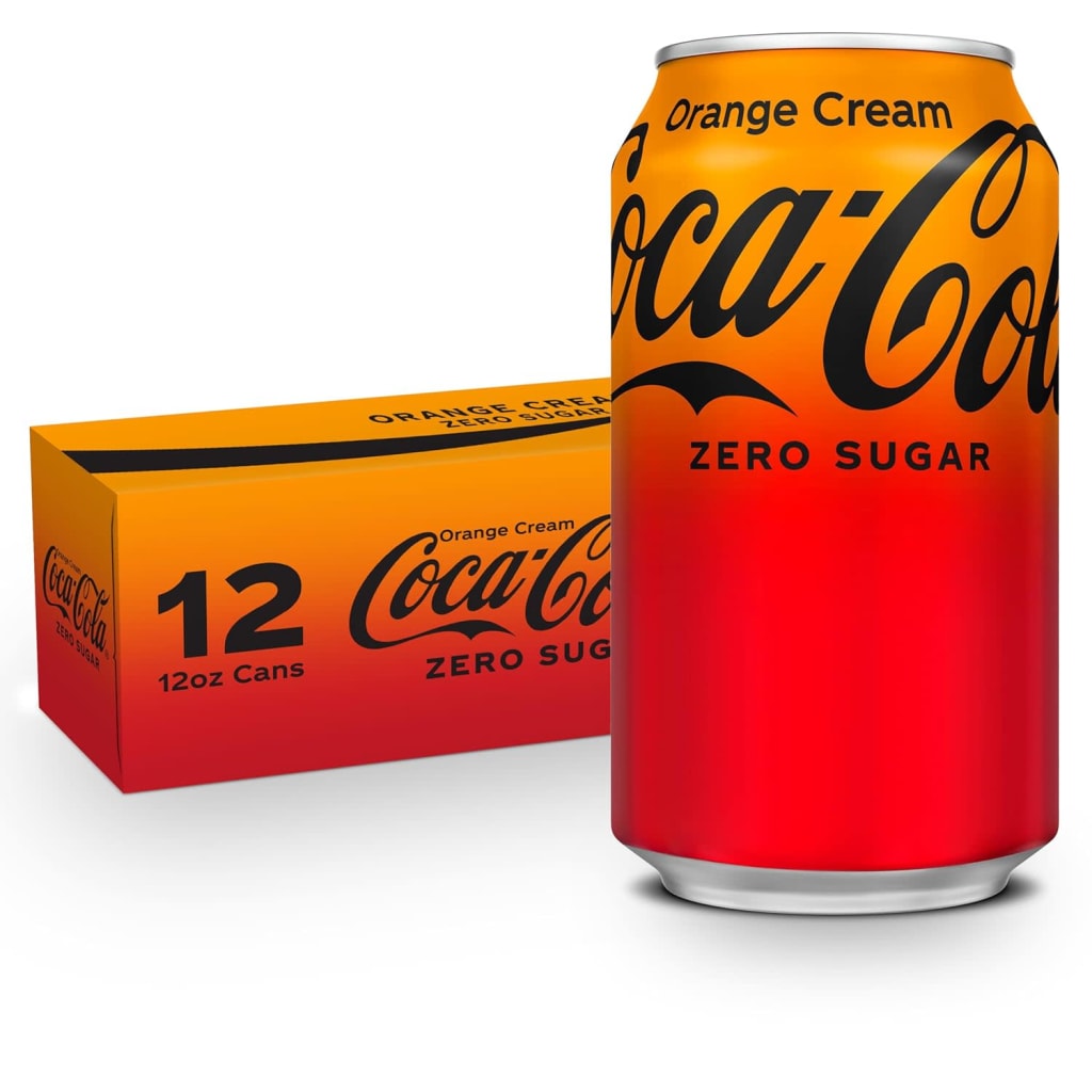 Coca-Cola Zero Sugar Orange Cream Soda 12-Pack: 4 for $18 w/ Sub & Save