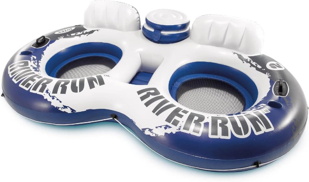 Intex River Run 2 Inflatable Floating Lounge: $24