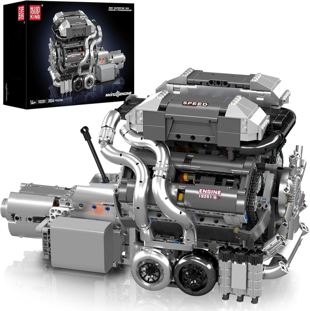 Mould King W16 Engine Building Kit: $36 - 10201