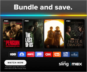 Sling Blue TV + Max Bundle: $52/mo.