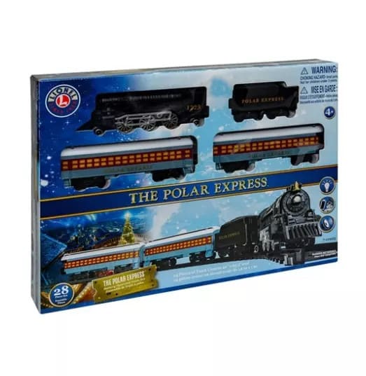 Lionel Polar Express Battery-Operated Mini Train Set: $28 - 7-11925