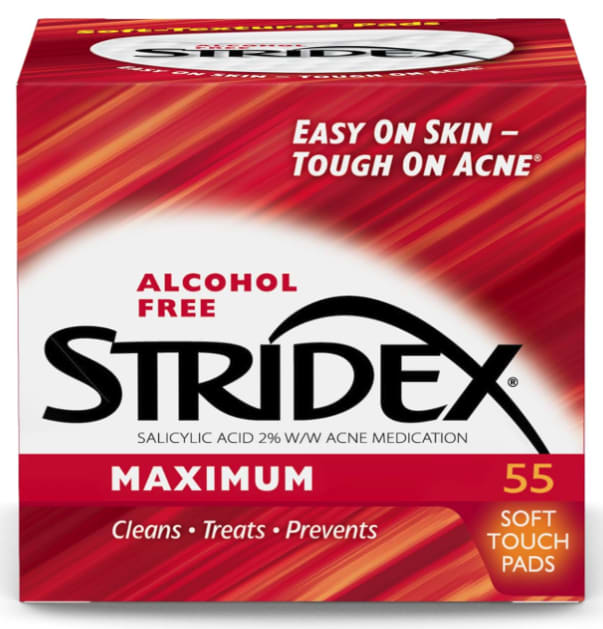 Stridex 55-Count Medicated Acne Pads: $2.92 via Subscribe & Save ...
