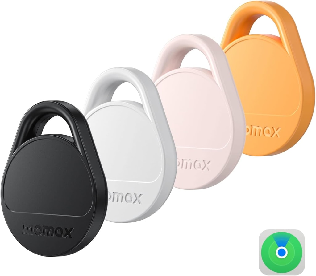 Momax Key Finder Tracker Tag for iOS 4-Pack: $20
