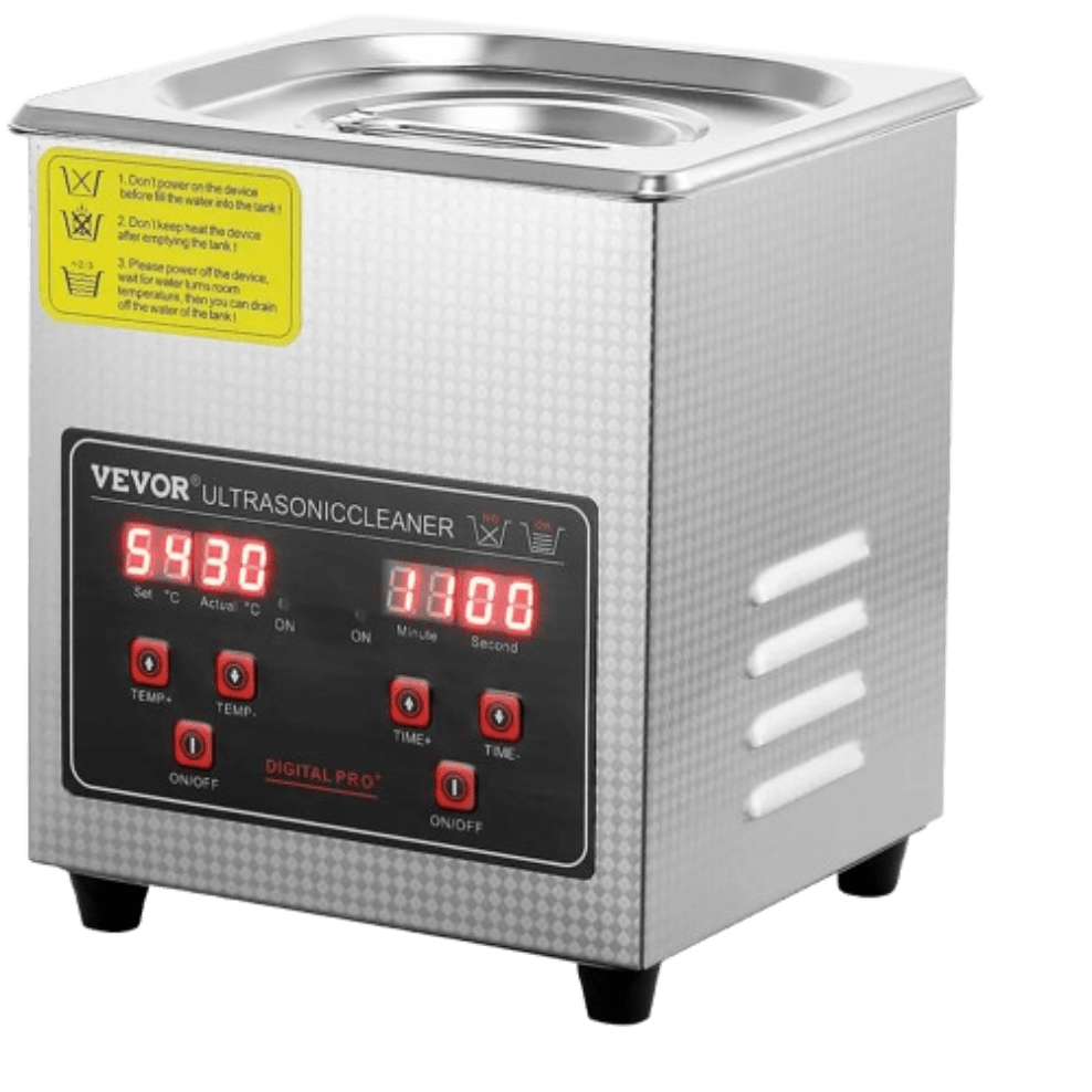 SucceBuy 1.3L Ultrasonic Cleaner: $25.09