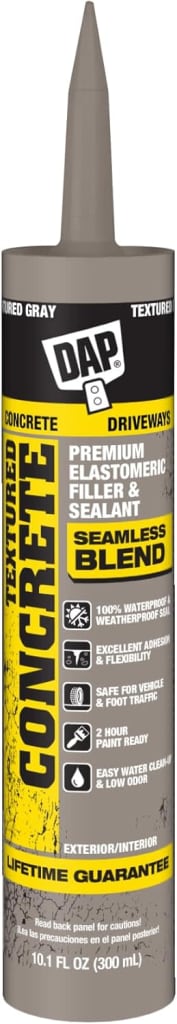 DAP Textured Gray Concrete Filler 10-oz.: $9.59