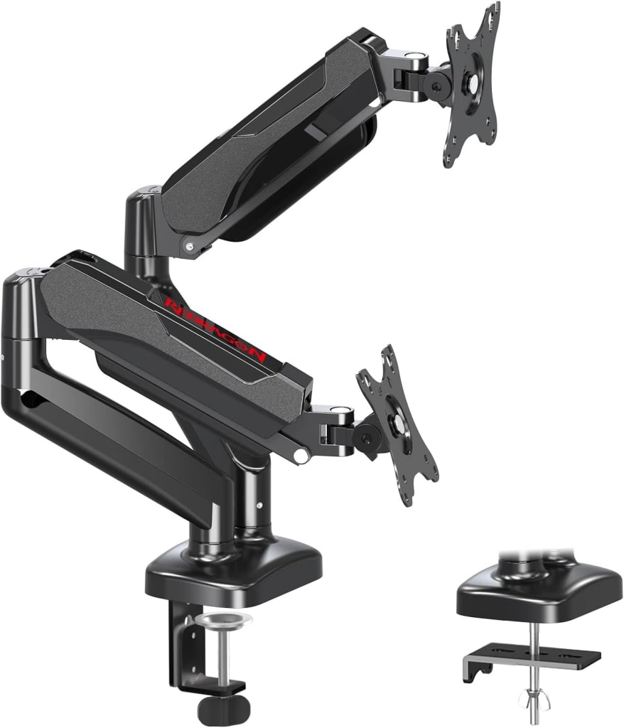 Redragon Dual Monitor Mount Stand: $15.99 - GMK914