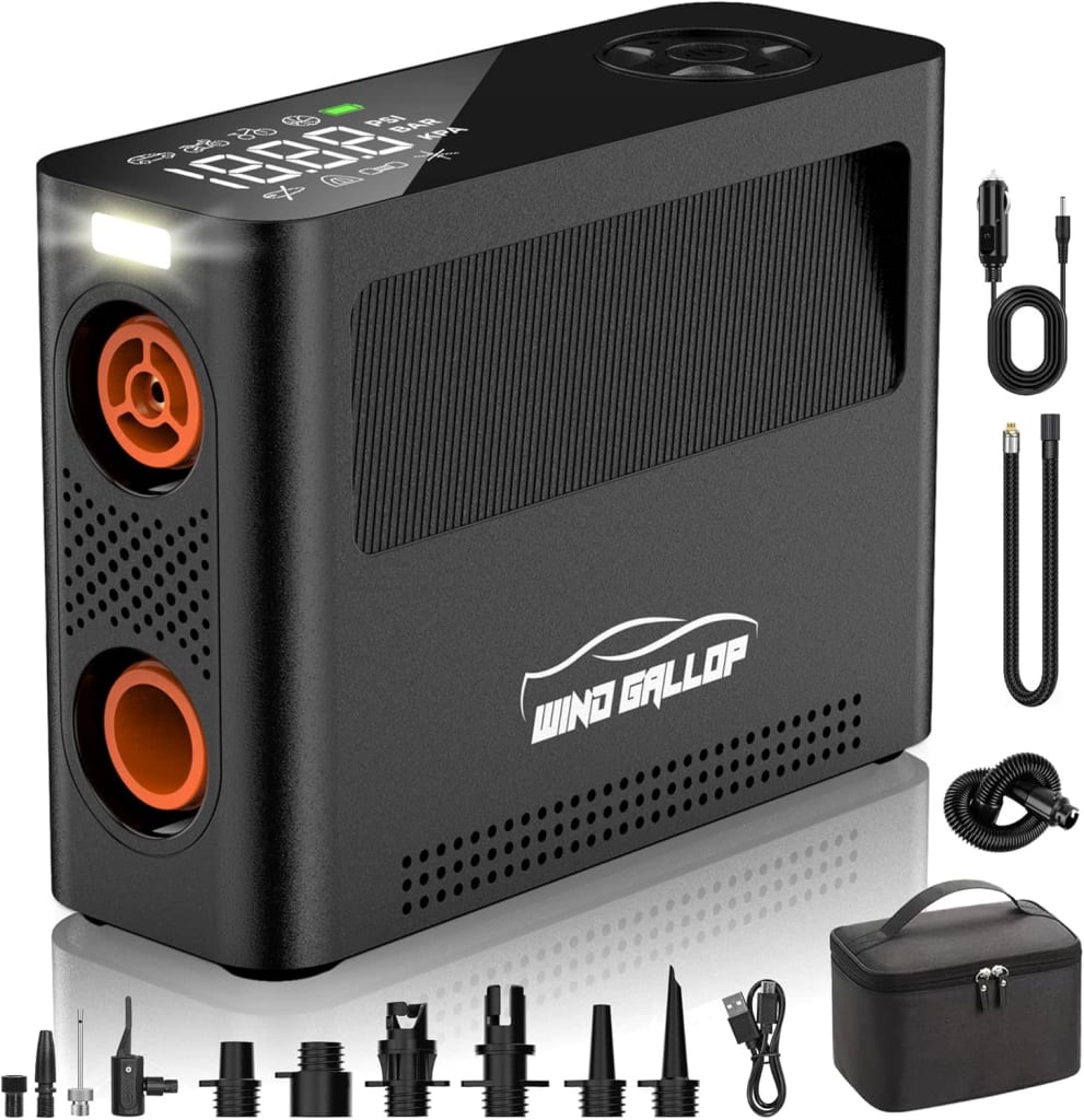 Wind Gallop Portable Air Compressor for $96 - LD-2301