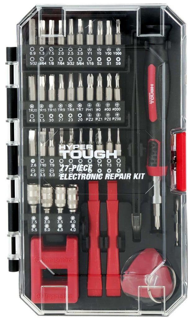 Hyper Tough 77-Piece Precision Tool Kit: $10 - TS85147A